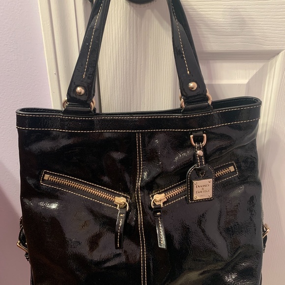 Dooney & Bourke | Bags | Dooney Bourke Patent Leather Handbag | Poshmark